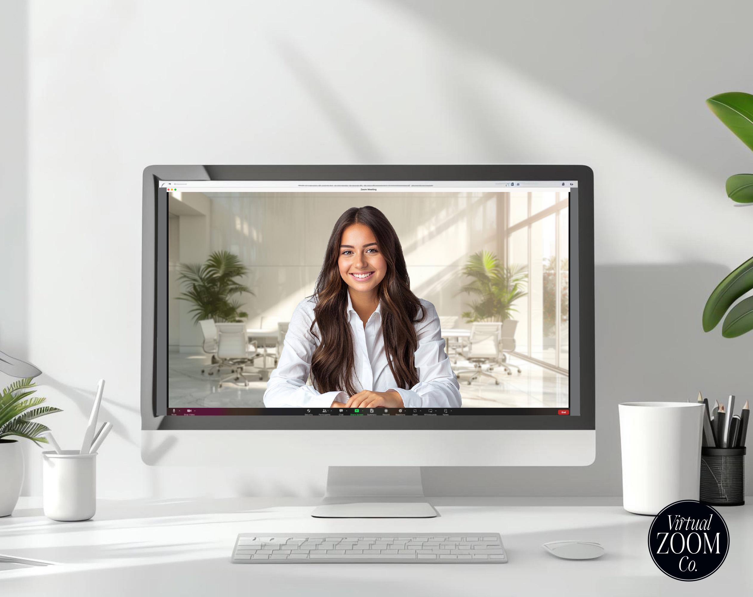 Zoom Background Professional Zoom Background Corporate Office Zoom ...