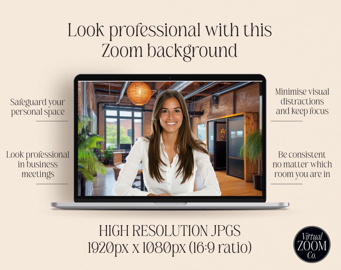 Zoom Background Professional Zoom Background Corporate Office Zoom ...