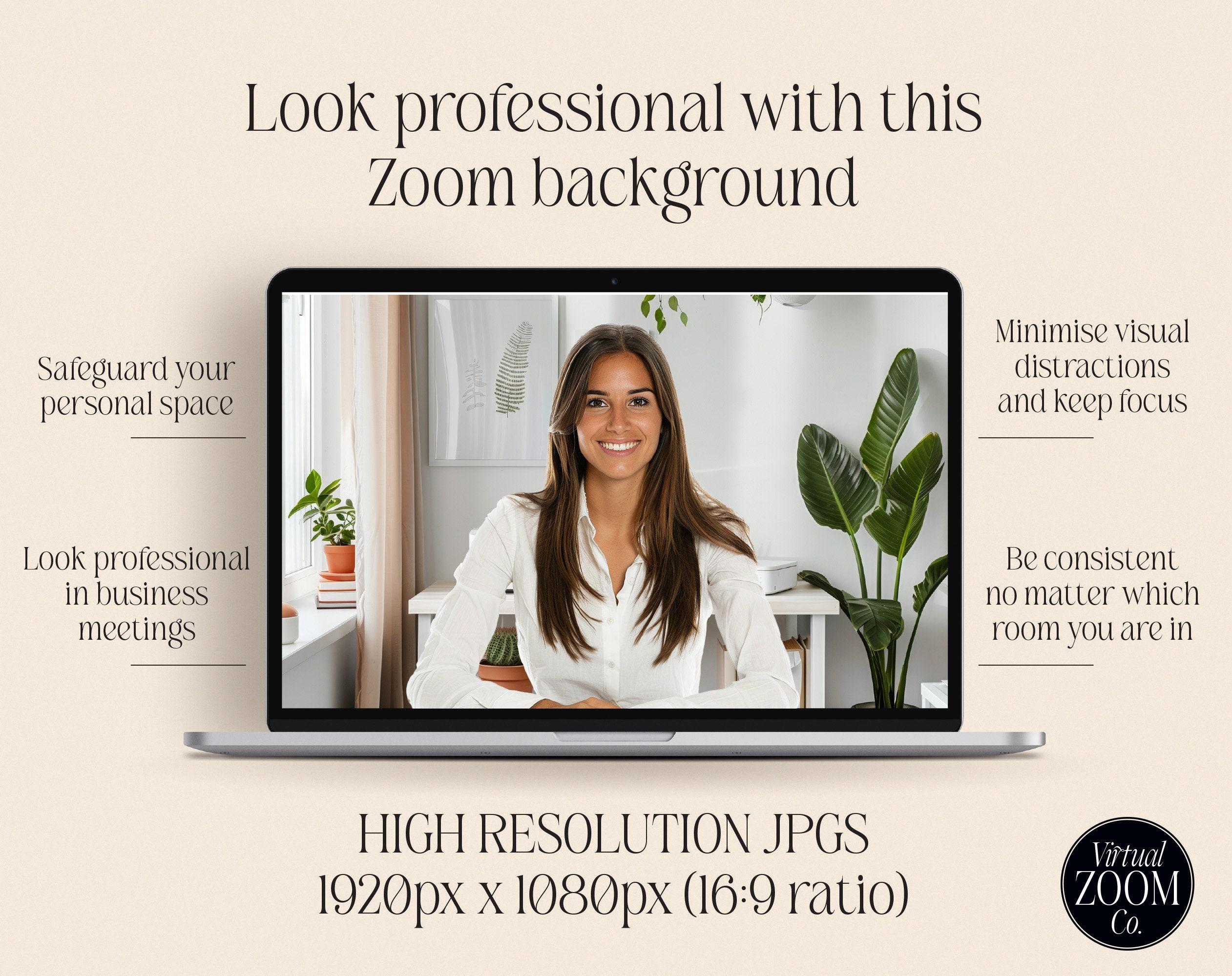 Zoom Background Home Office Zoom Office Background Virtual Background ...