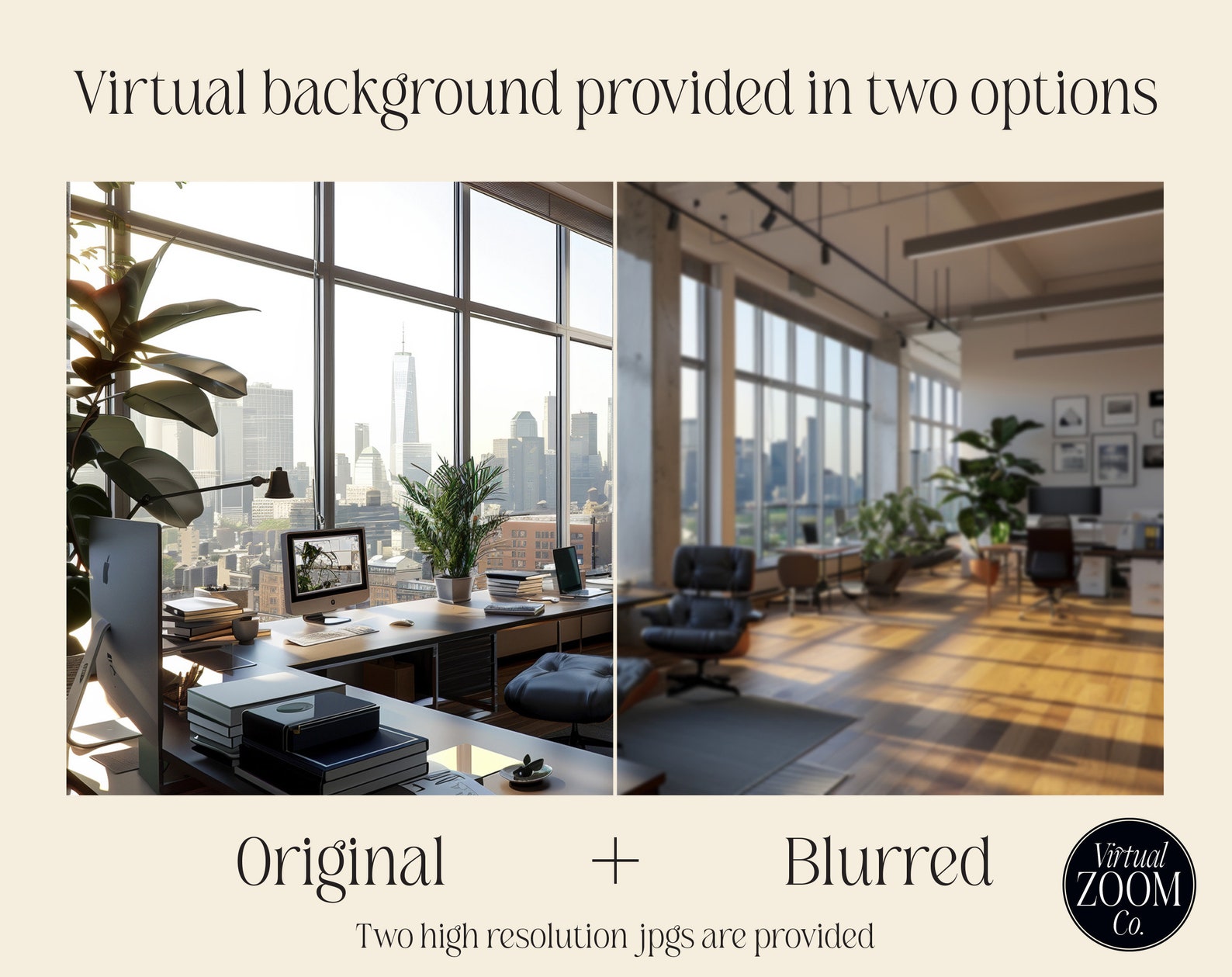 Zoom Background Professional Zoom Background Corporate Office Zoom ...