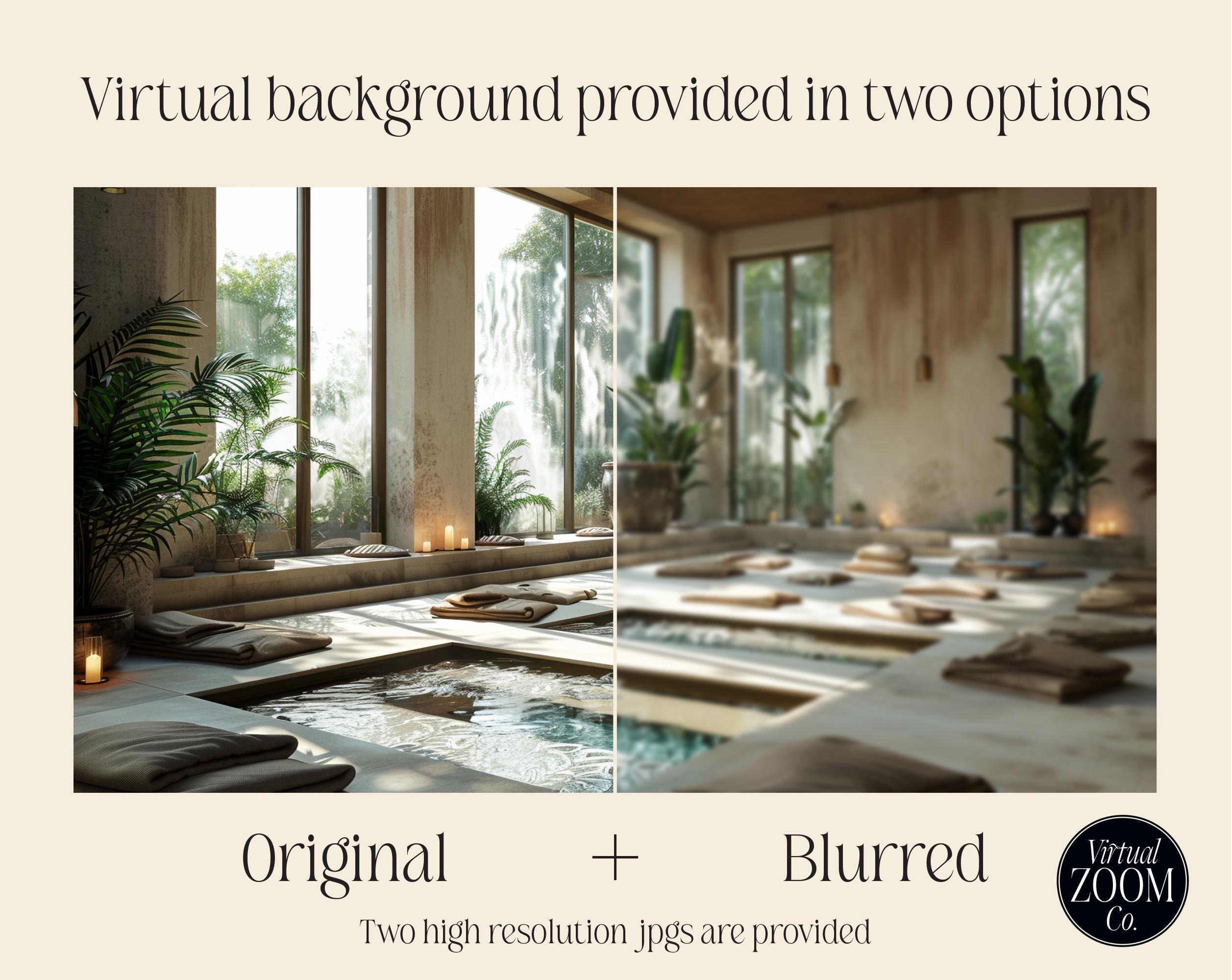 Zoom Background Yoga Retreat Wellness Retreat Weekend Spa Retreat Zoom ...