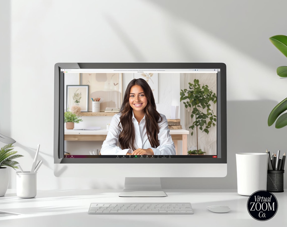 Zoom Background Home Office Zoom Office Background Virtual Background ...