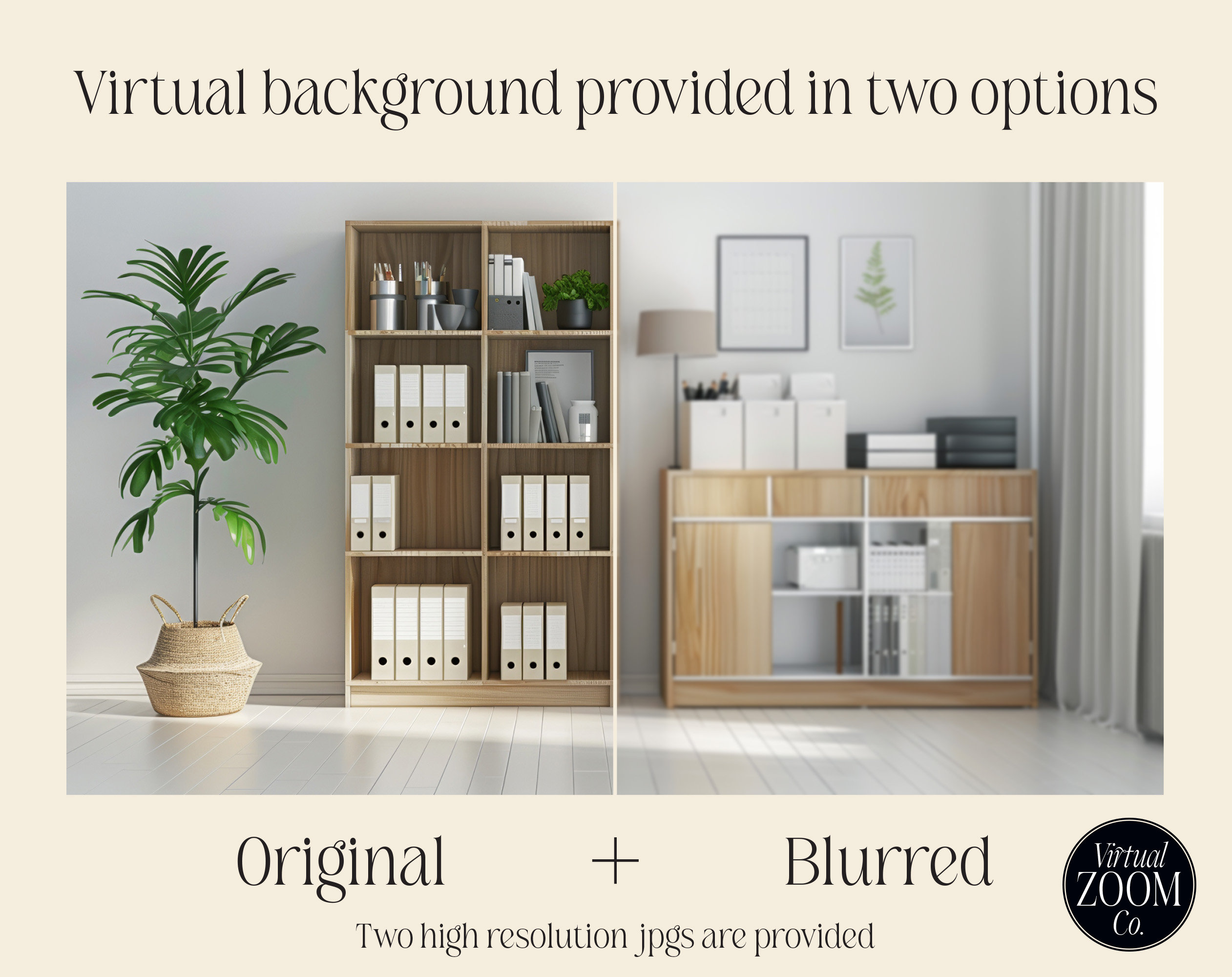 Zoom Background Home Office Zoom Office Background Virtual Background ...