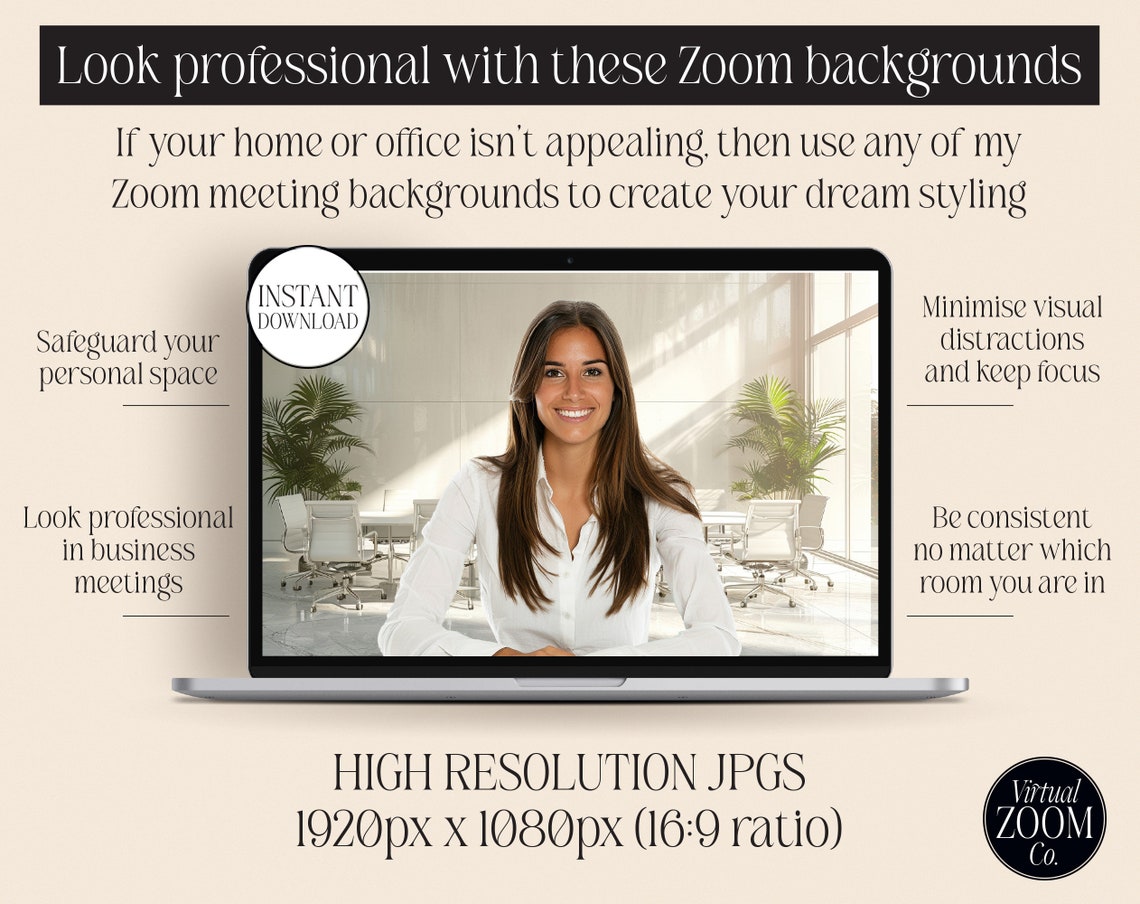 Zoom Background Corporate Office Zoom Background Office Virtual ...