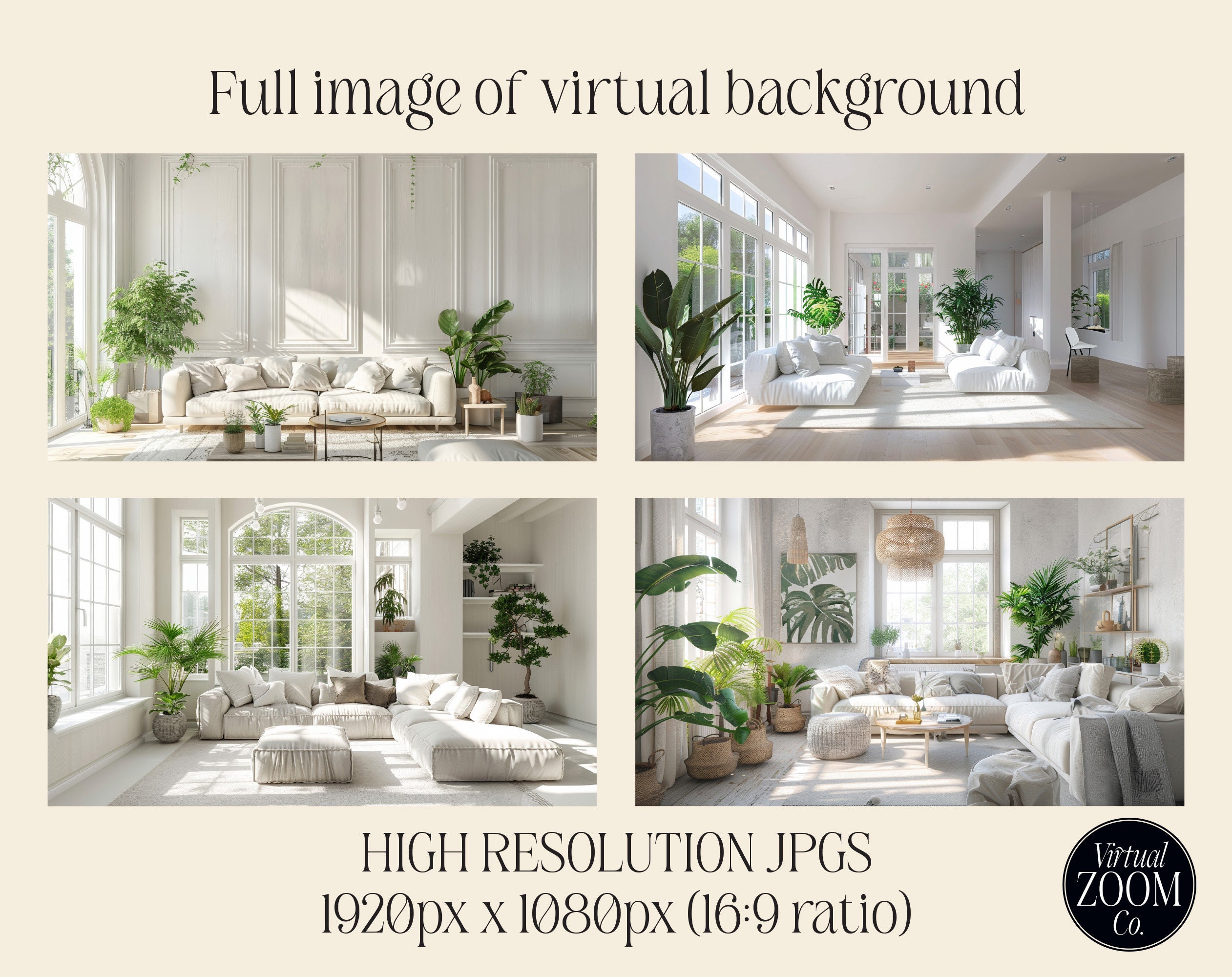 Zoom Background Modern Home Zoom Office Background Home Virtual ...