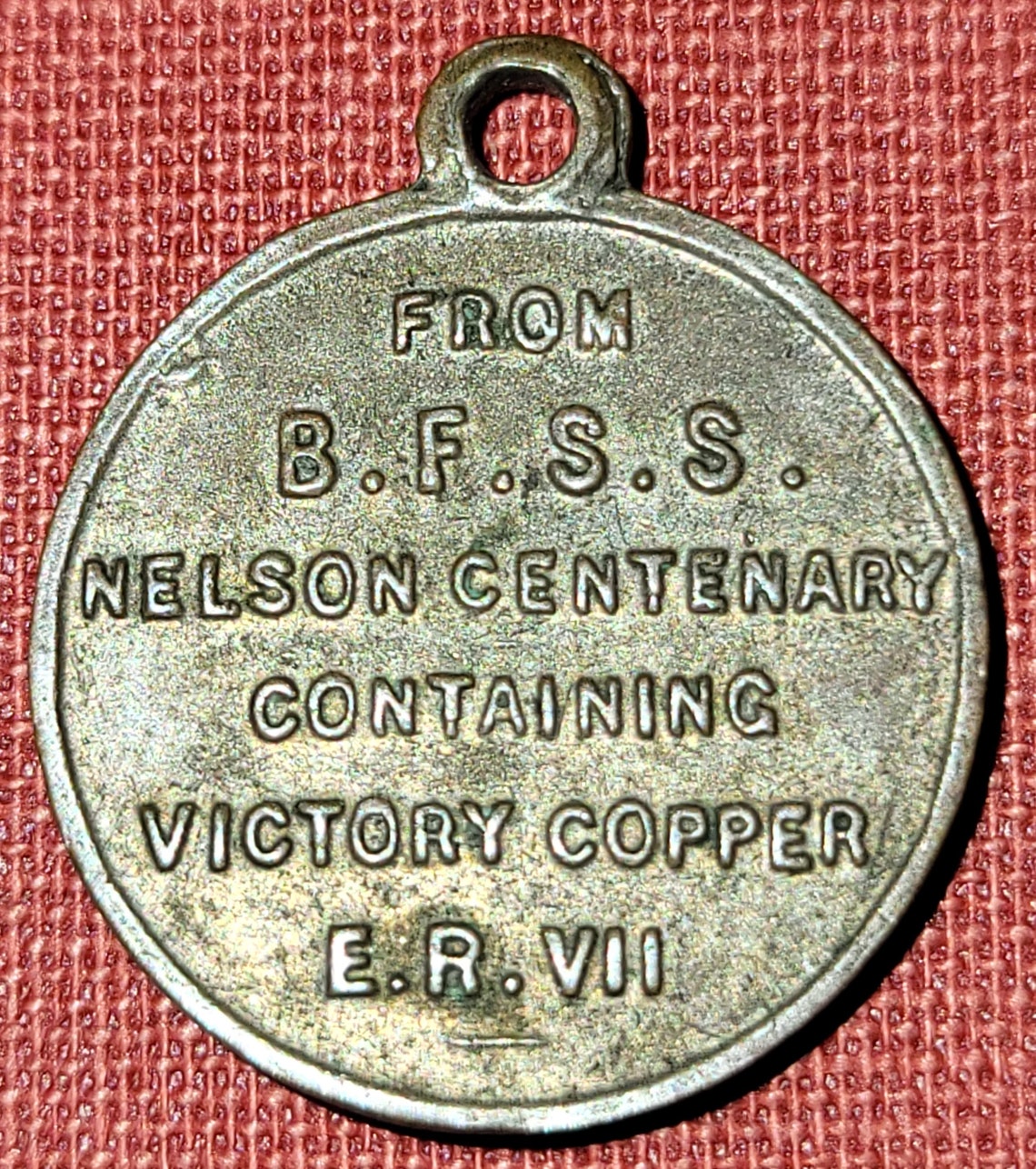 Antique UK HMS Victory Centenary Medal 1905 Edward VII 1901-1910 Struck ...