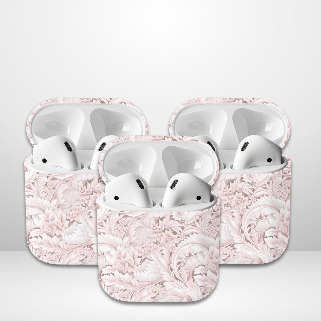 Airpods Case AirPod Cover Pink Flowers Airpods 1,2,3 & Pro Models Air ...