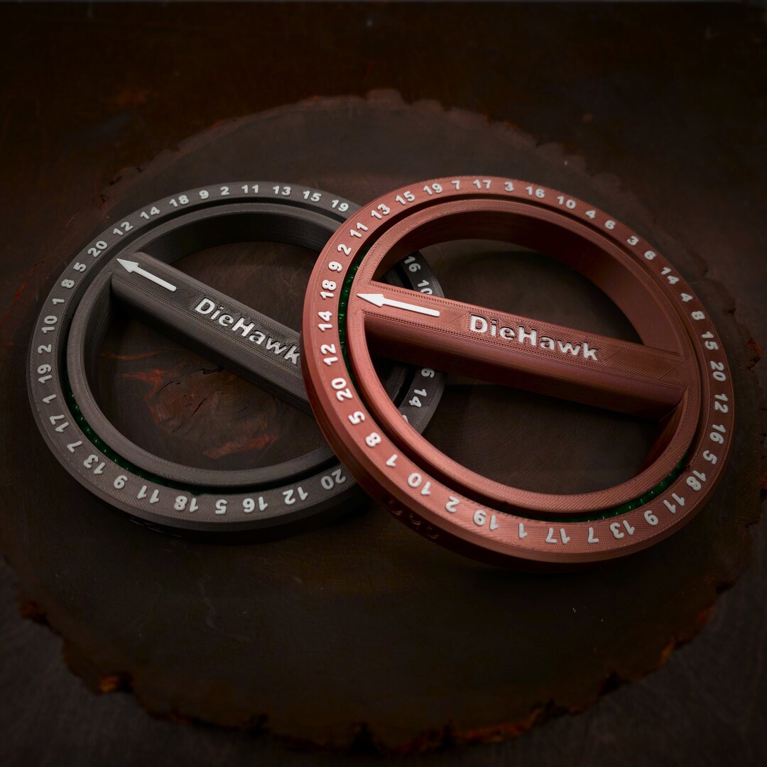 D20 Fidget Spinner Dice, Dnd Roleplaying Dice, Custom Colors - Etsy