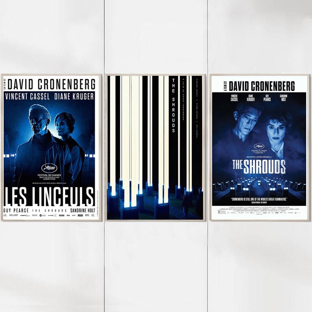 The Shrouds Movie Posters - Canvas Prints - Movie Fans Collection ...