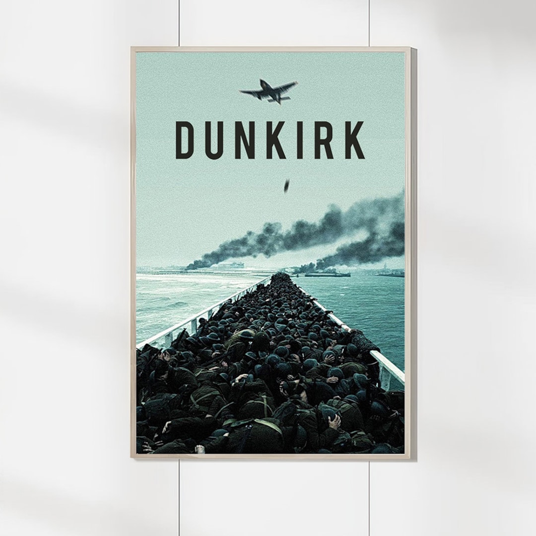 Dunkirk（2017）movie Posters - Canvas Prints - Movie Fans Collection - Room Decor - Etsy