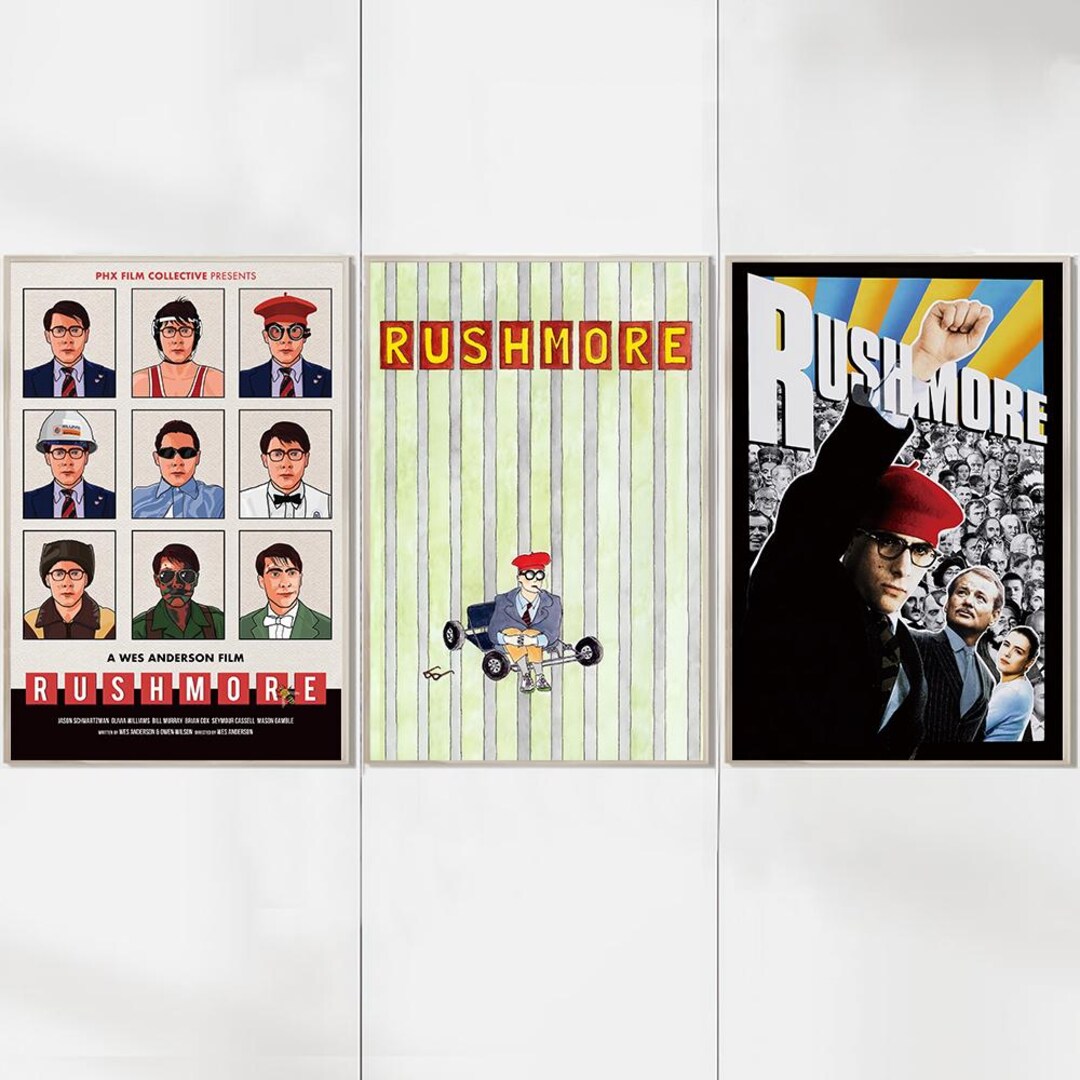Rushmore (1998) Movie Posters - Art Prints - Movie Home Decor ...
