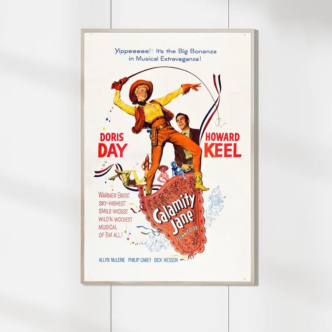 Calamity Jane(1953) Movie Posters-artistic Aesthetics-personalized ...