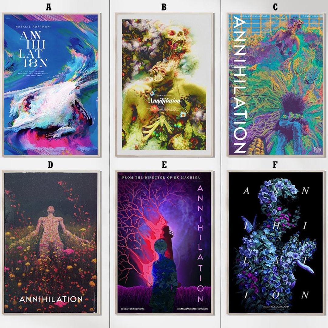 Annihilation(2018) Movie Posters - Art Prints - Movie Home Decor ...