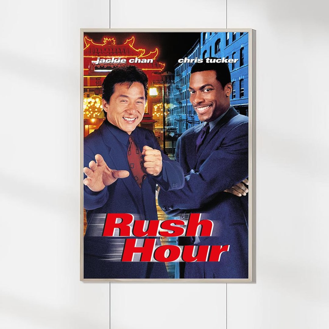 Rush Hour (1998) Movie Posters - Art Prints - Movie Home Decor ...