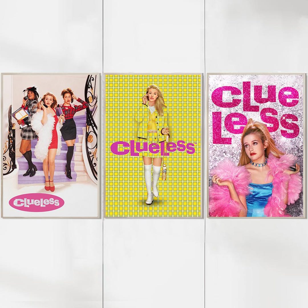 Clueless(1995) Classic Movie Posters - Collectibles - Premium Canvas ...