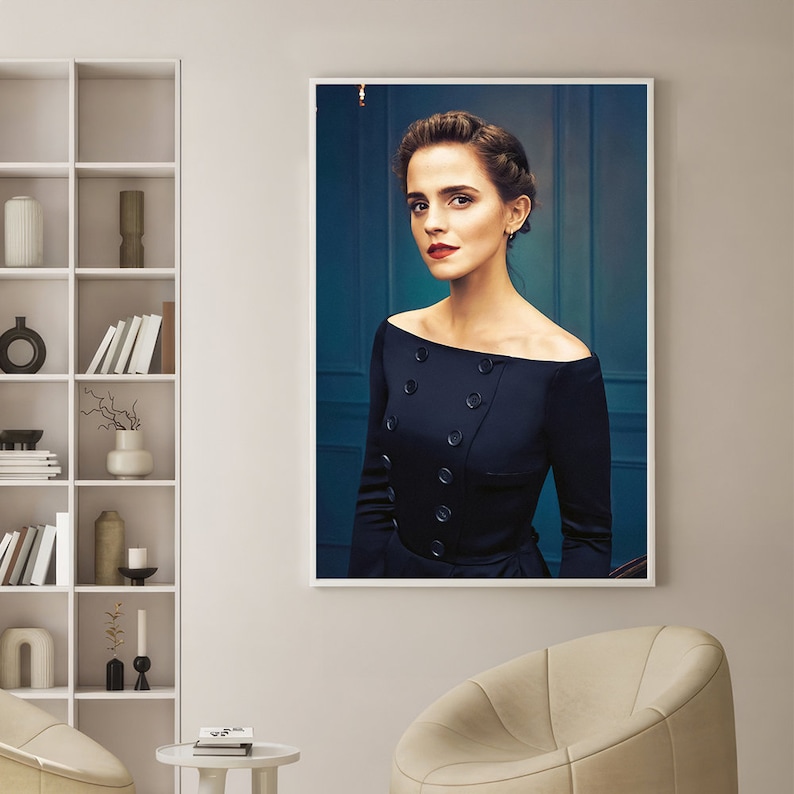Emma Watson Posters-artistic Aesthetics-personalized Posters-wall ...
