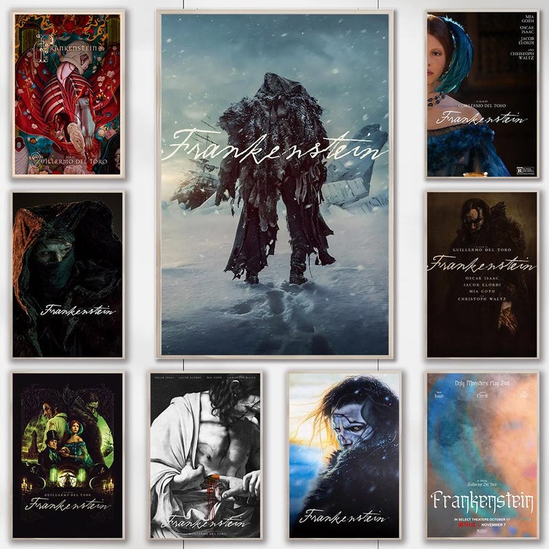 Frankenstein Posters - Etsy