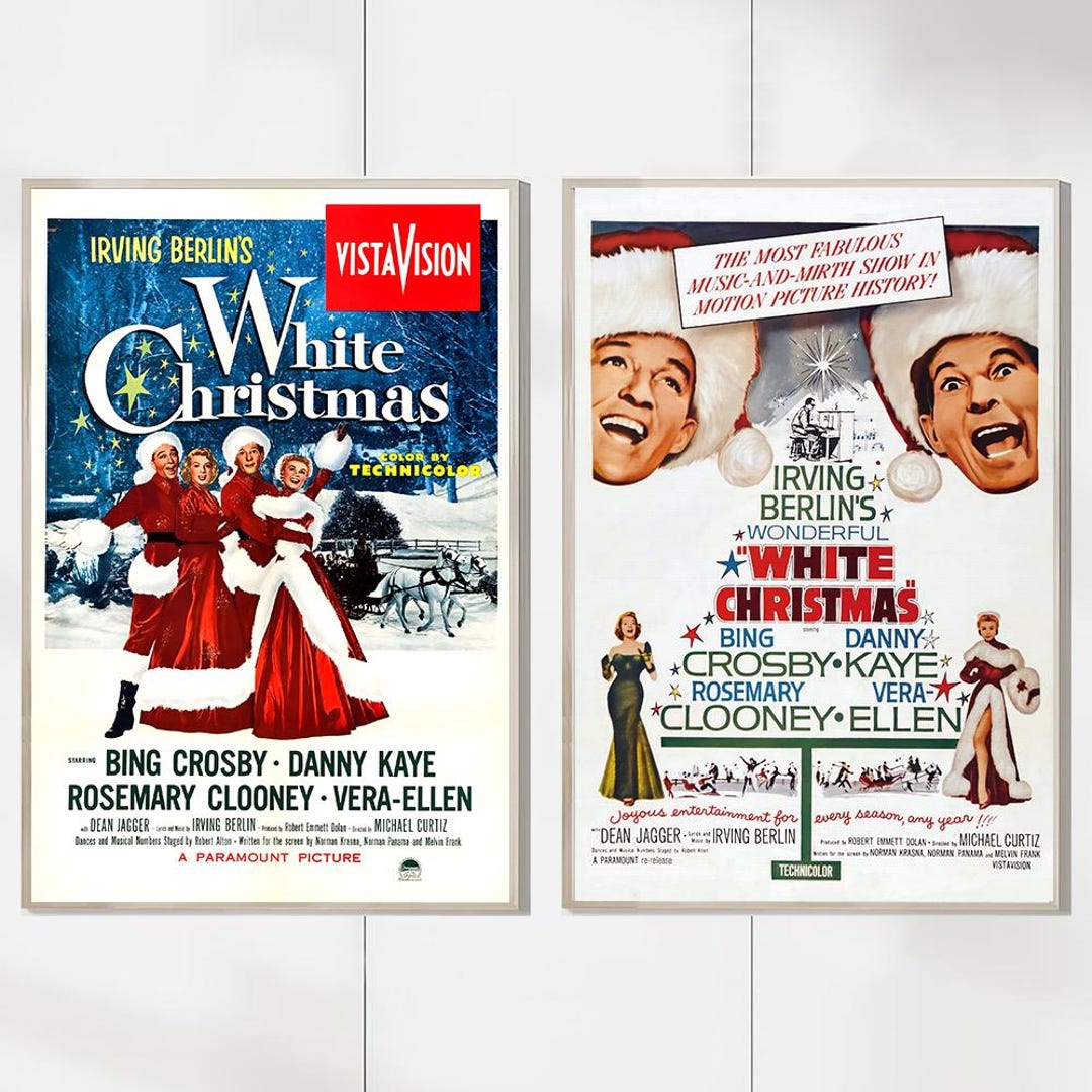 White Christmas (1954) Movie Posters - Art Prints - Movie Home Decor ...