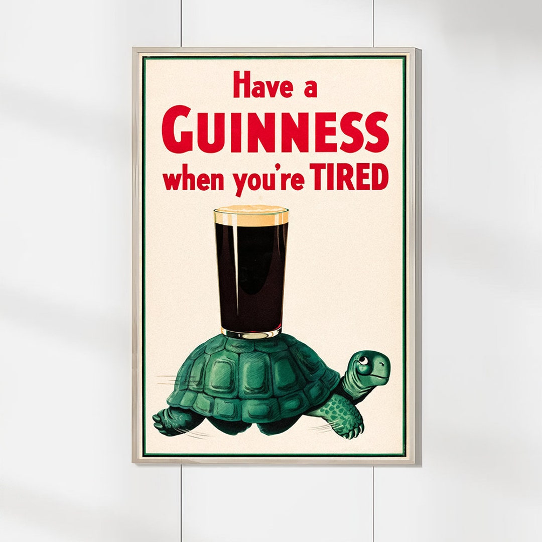 Guinness John Gilroy Vintage Posters - Art Prints - Wall Murals - Room ...