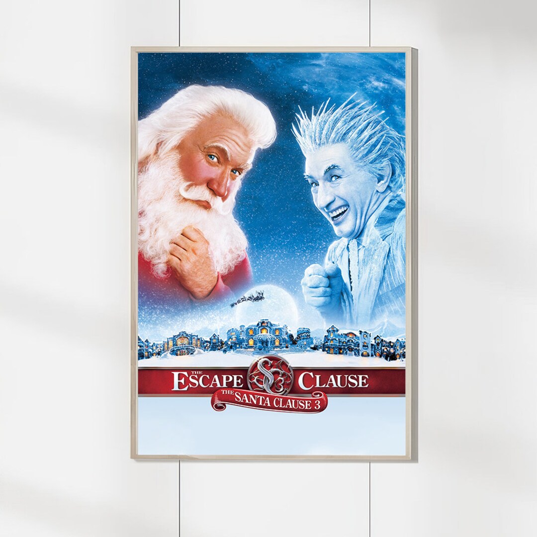 Santa Clause 3 Movie Posters - Canvas Prints - Movie Fans Collection ...