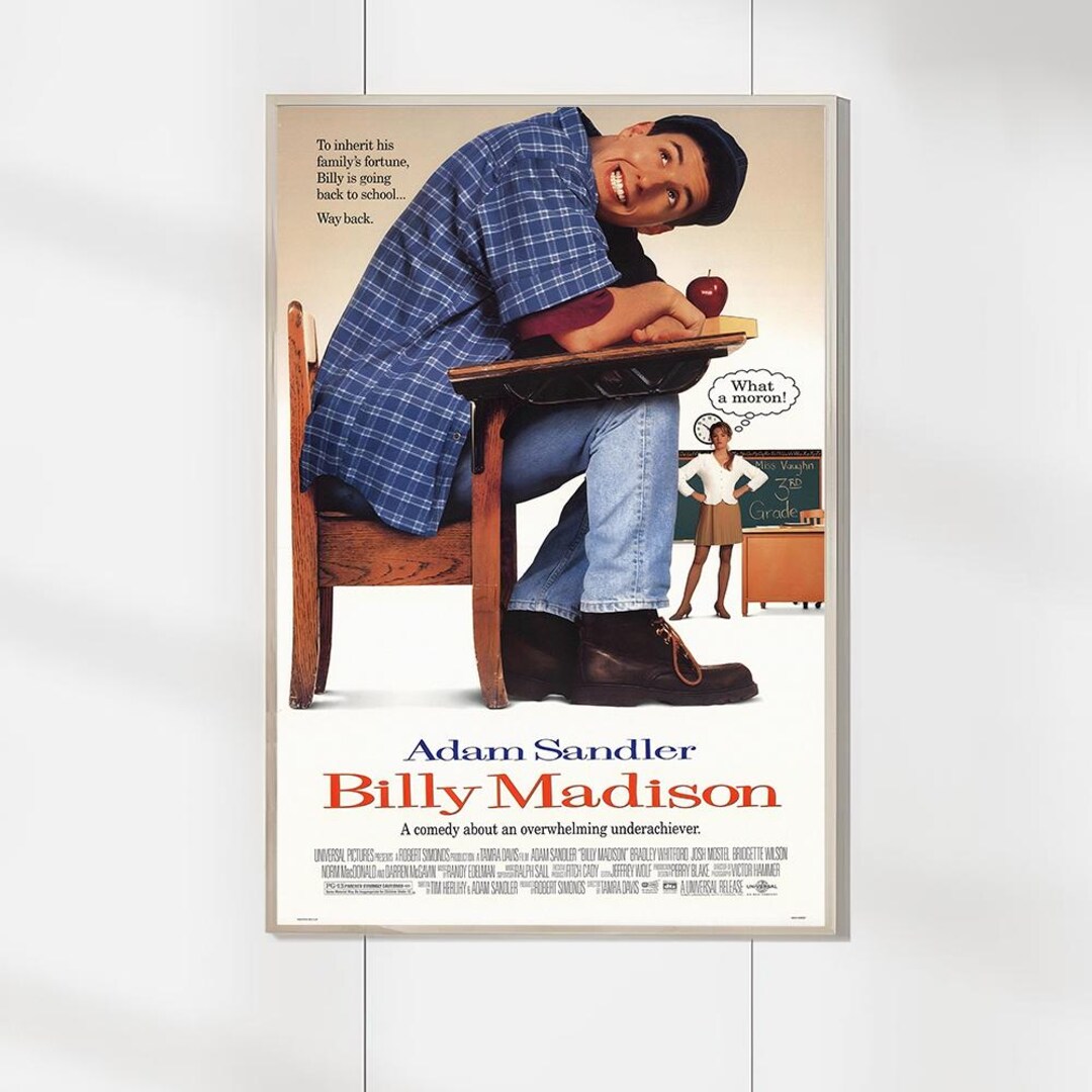 Billy Madison（1995）movie Posters - Canvas Prints - Movie Fans ...
