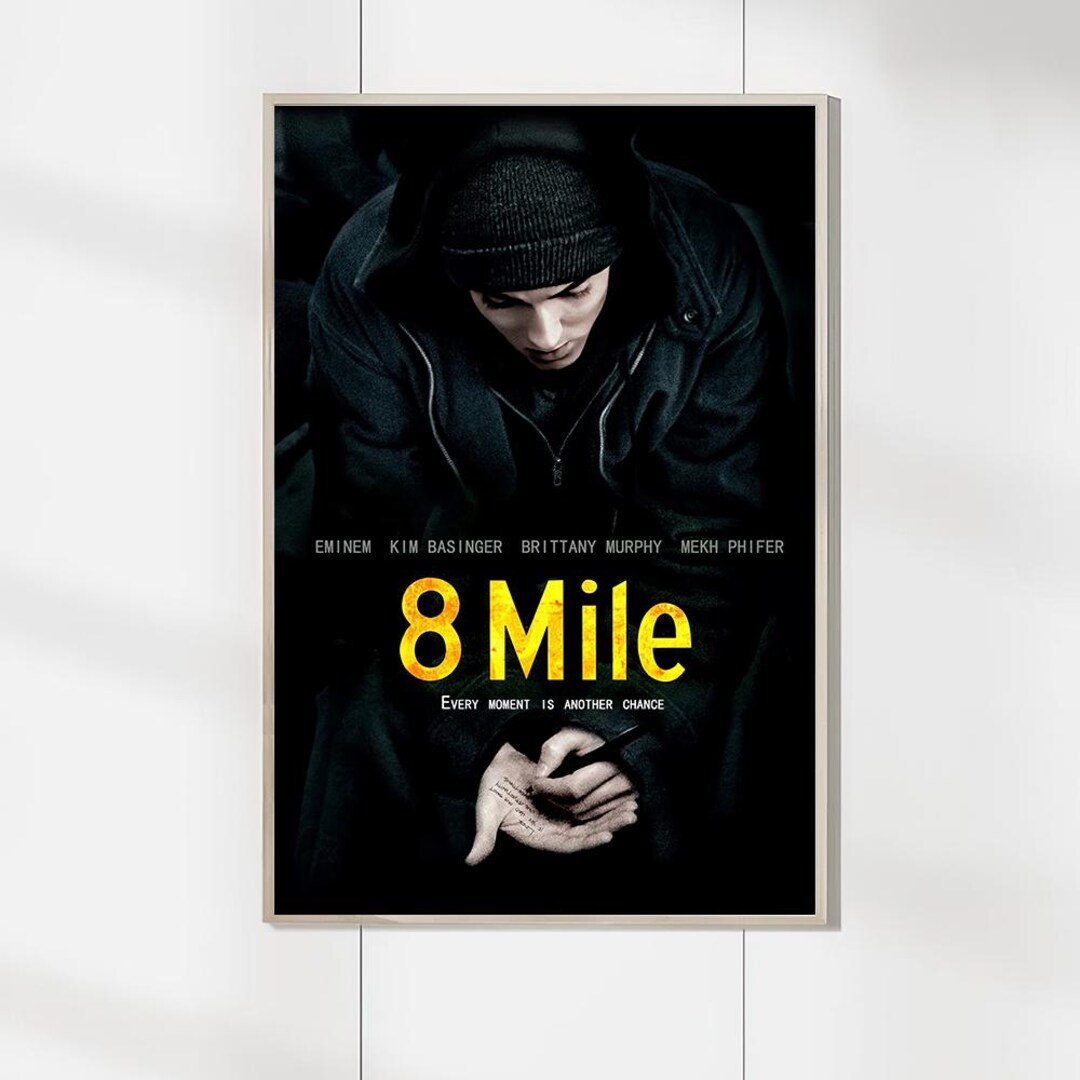 8 Mile（2002）movie Posters - Canvas Prints - Movie Fans Collection ...