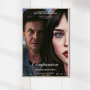 Companion (2025) Movie Posters - Canvas Prints - Movie Fans Collection ...