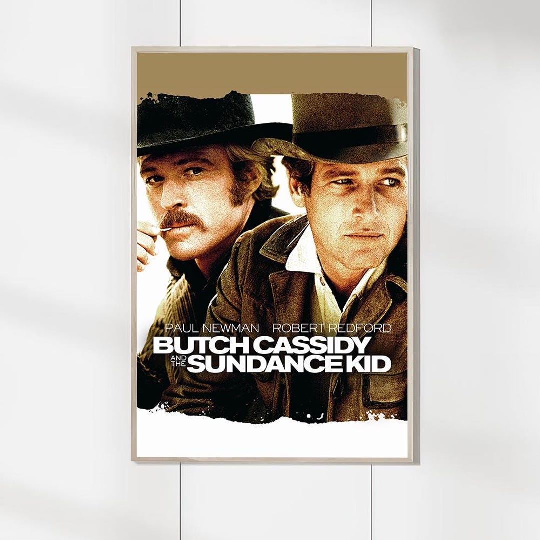Butch Cassidy and the Sundance Kid(1969) Retro Movie Posters - Art ...
