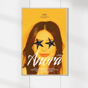 Anora（2024）movie Posters - Collectibles - Premium Canvas - Wall Decor ...