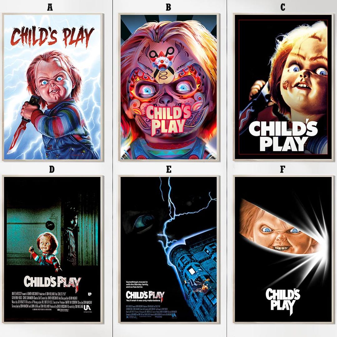 Child's Play (1988) Movie Posters - Art Prints - Movie Home Decor ...