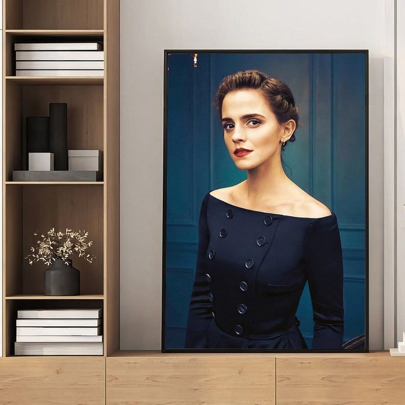 Emma Watson Posters-artistic Aesthetics-personalized Posters-wall ...