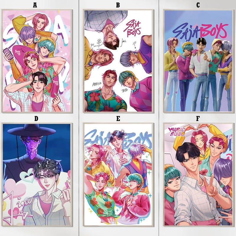 Saja Boys Poster - Etsy