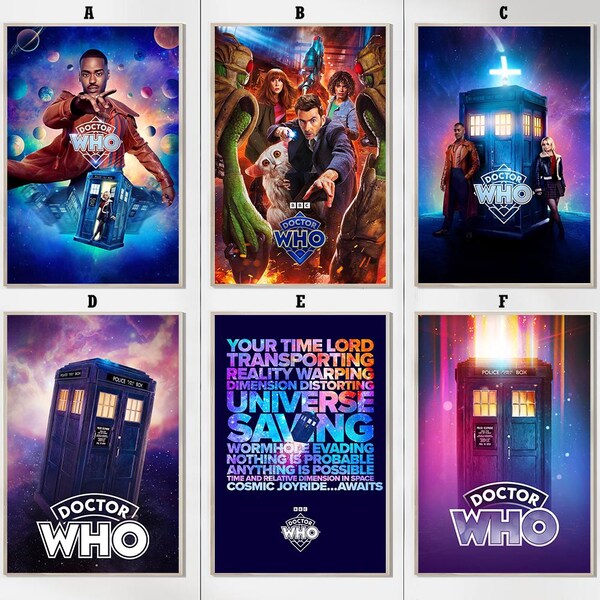 Doctor Who Print - Etsy UK