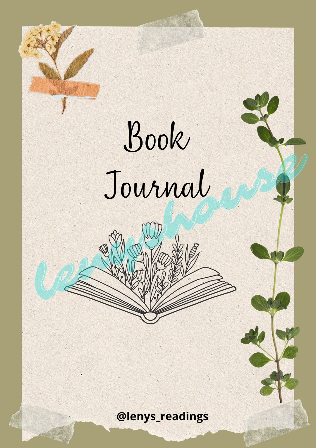 Printable Journal Book - Etsy