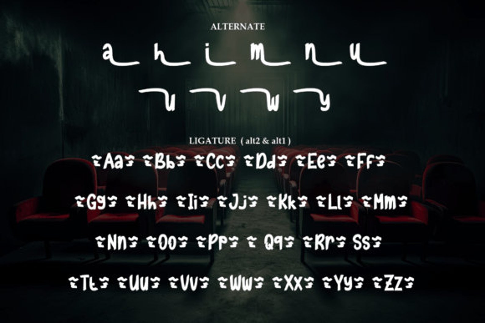 Scary Cinema Font, Groovy Font, Branding Font, Wedding Font, Swash Font ...