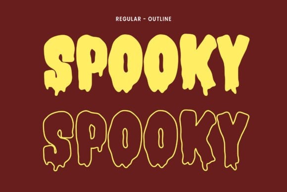 Haunted Mansion Font, Bold Font, Vintage Font, Retro Calligraphy ...