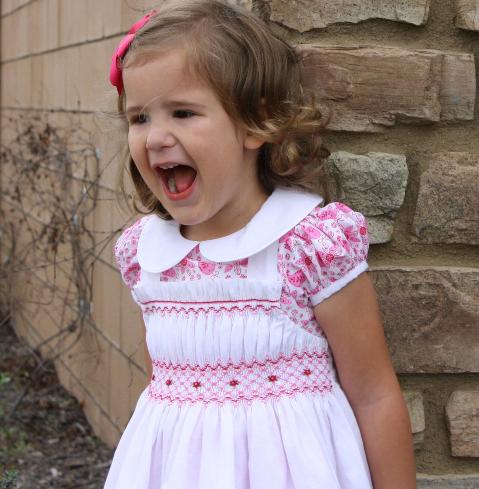 Girls Smocked Dress Pattern, Springtime Jubilee (PDF Download) - Etsy