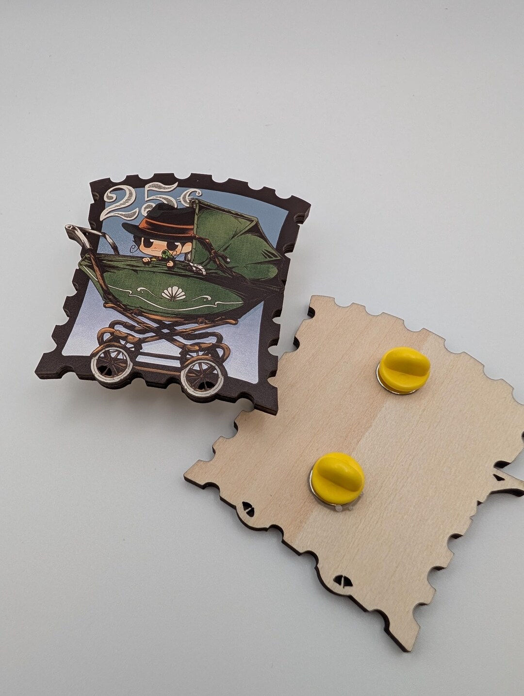 KHR: Reborn Stamp Wooden Pin - Etsy