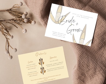 Wedding Invitation Templates - Etsy Australia