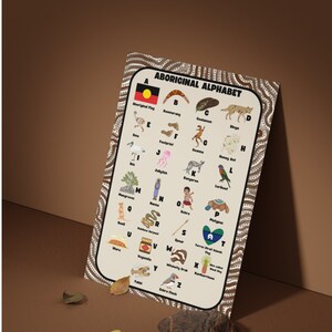 Indigenous Aboriginal Alphabet - Educational Resource PDF Digital ...