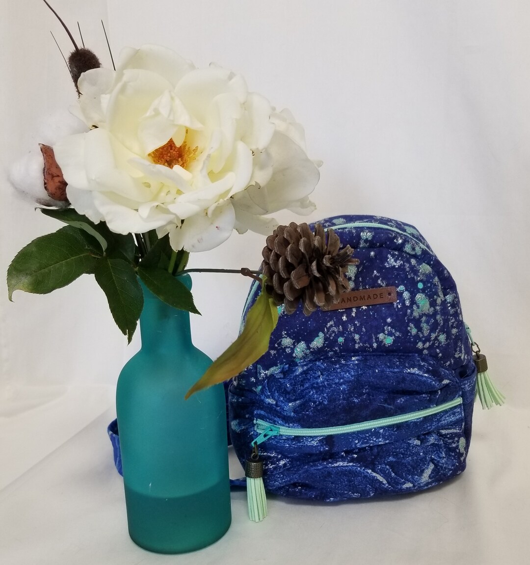 Mini Backpack With Two Big Ways to Show off When Going Out. - Etsy