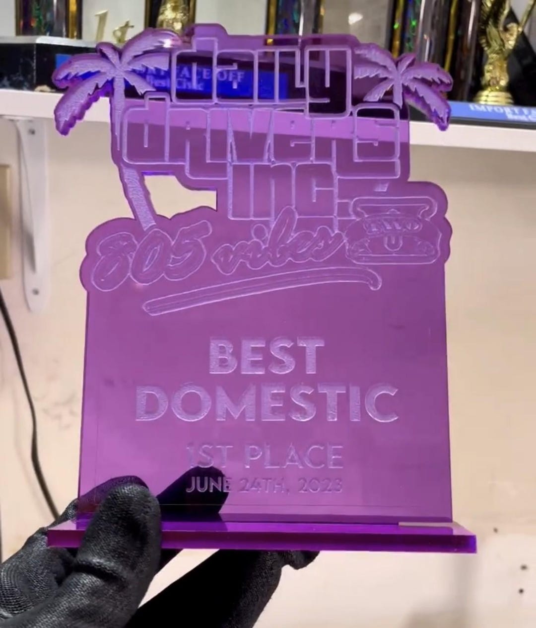 Custom Engraved Acrylic Award | Custom Trophy | Custom Plaque - Etsy