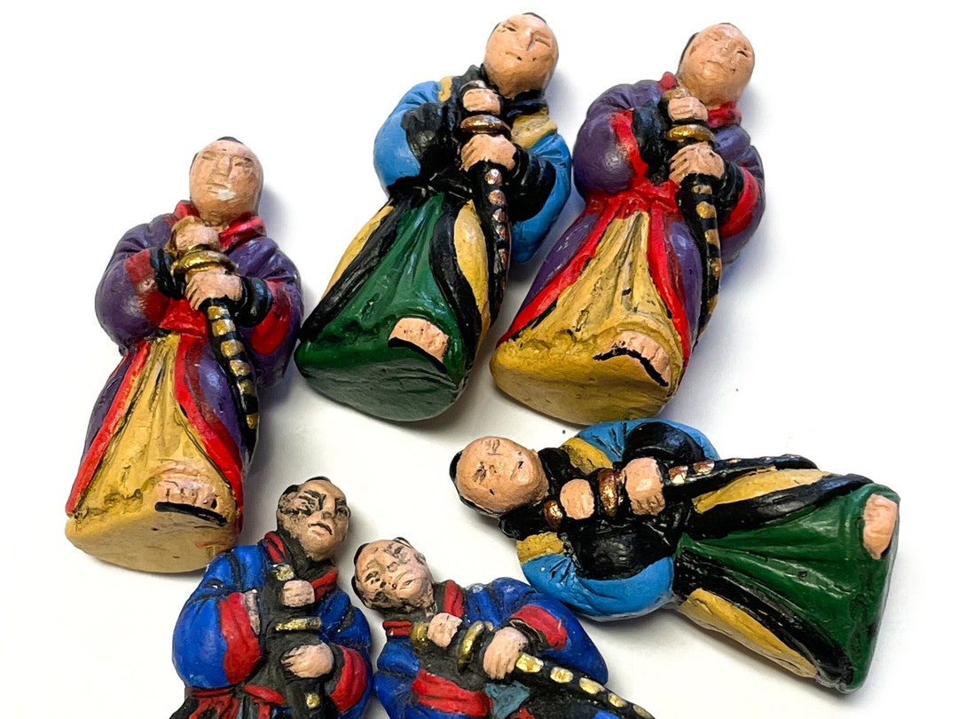 Large Samurai Beads - Mixed Colors - AB296MIX - Etsy