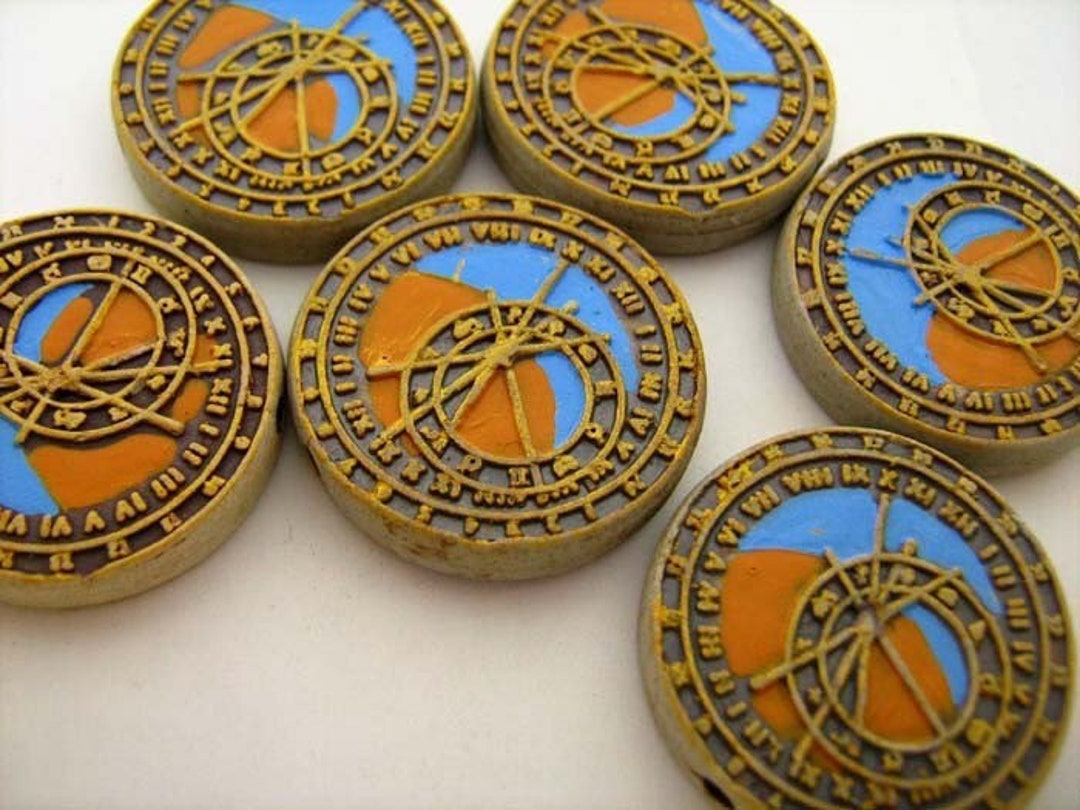 Astronomical Clock Beads - AB503 - Etsy