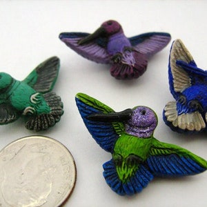 Large Hummingbird Beads - Mixed - AB241-MIX - Etsy