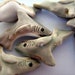 Large Shark Beads - AB40 - Etsy