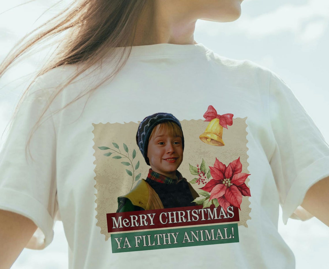 Merry Christmas Ya Filthy Animal Christmas Png, Home Alone Png ...