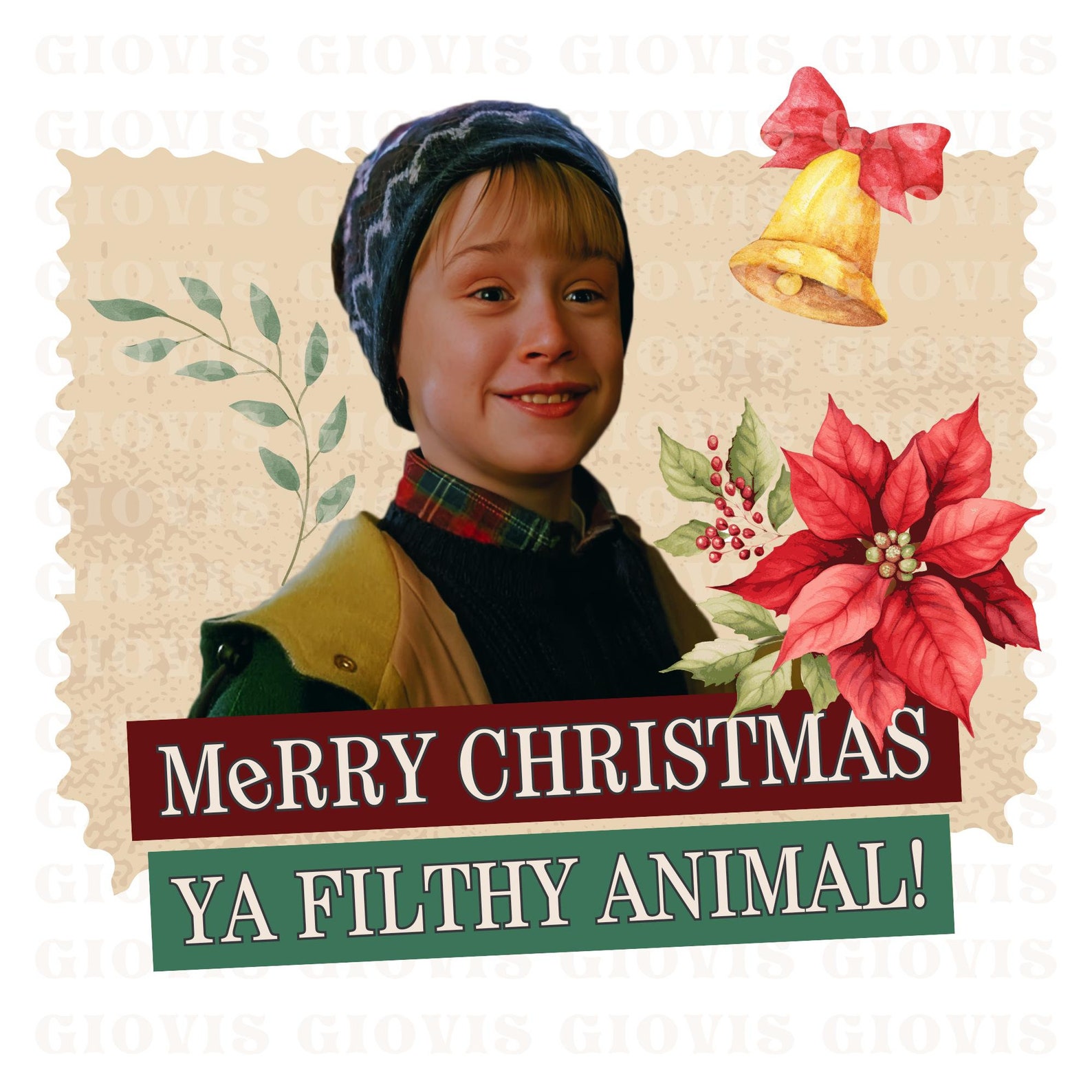 Merry Christmas Ya Filthy Animal Christmas Png, Home Alone Png ...