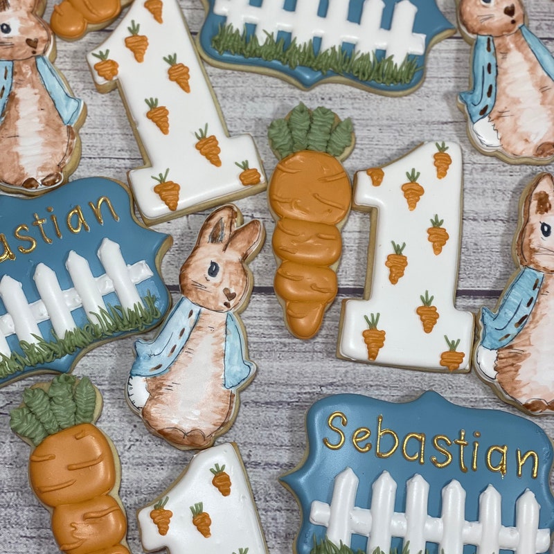 Peter Rabbit Cookies - Etsy