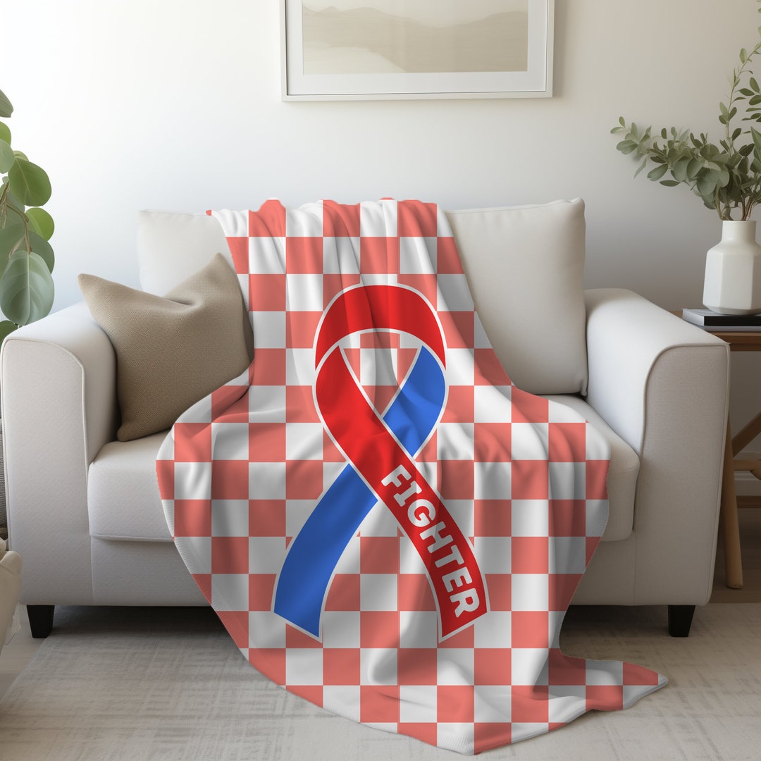 Congenital Heart Disease Fighter Velveteen Plush Blanket, CHD, 1 in 100 ...
